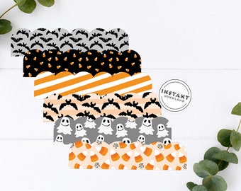 Halloween Bulletin Board Printable Borders Halloween - Etsy
