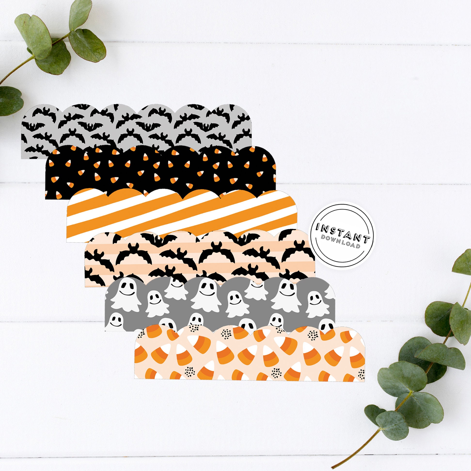 Printable Halloween Classroom Border | Printable Teacher Holiday ...