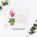 Mothers Day Handprint Art Hand Print Craft for Kids Toddler Mothers Day ...