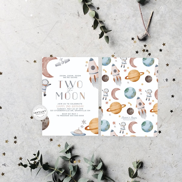 Two the Moon - Etsy