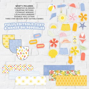 Sun Seeker Summer Bulletin Board Kit Bulletin Board Borders, Decor ...