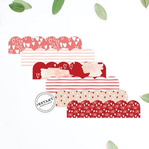 Valentines Day Classroom Bulletin Board Border | Printable Bulletin ...