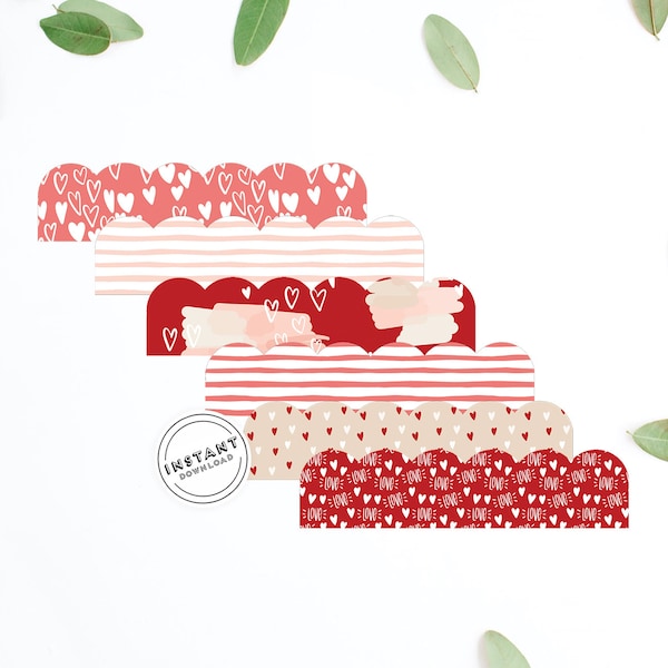 Valentines Borders - Etsy