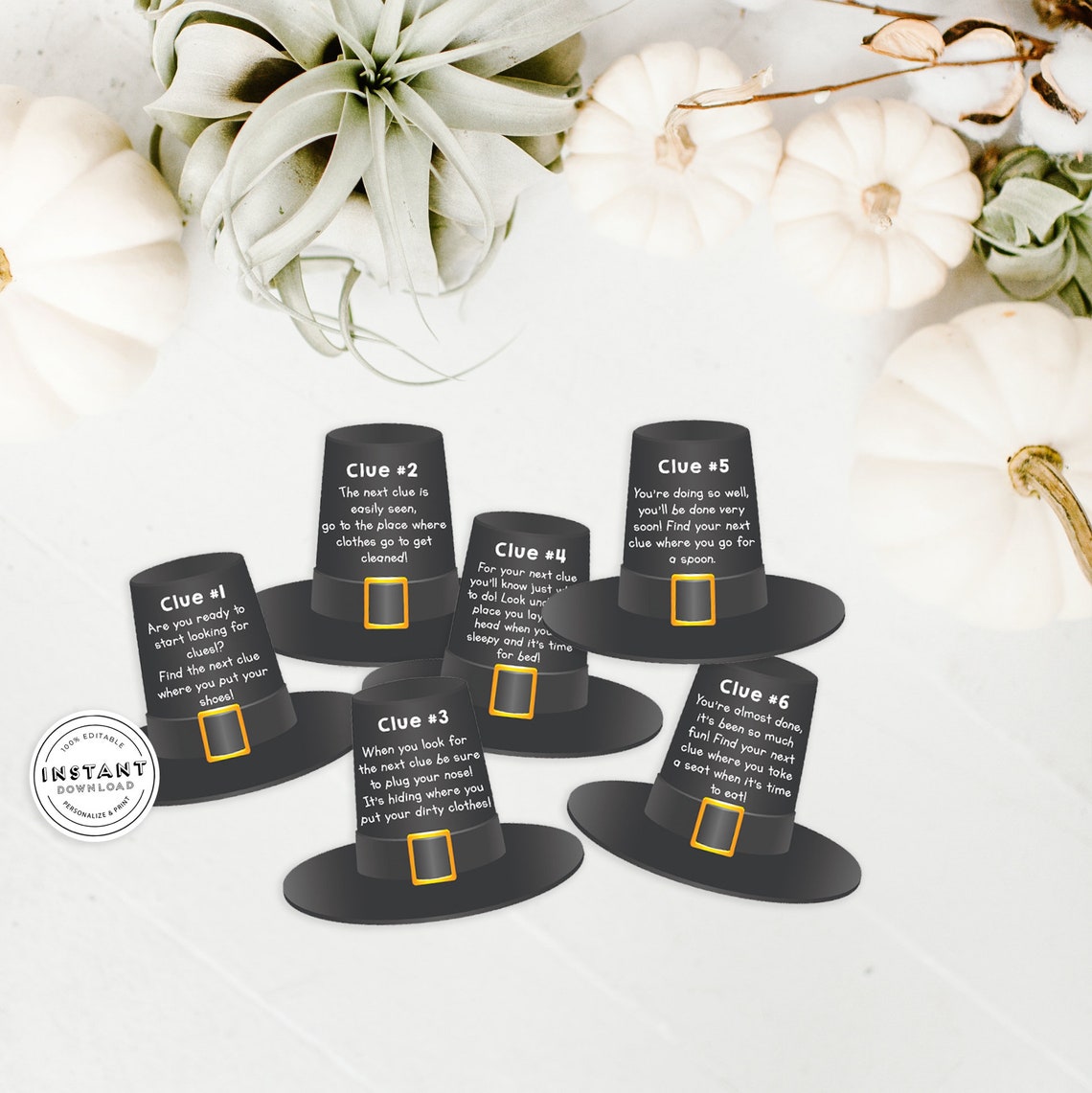 Thanksgiving Scavenger Hunt for Kids at Home Holiday - Etsy