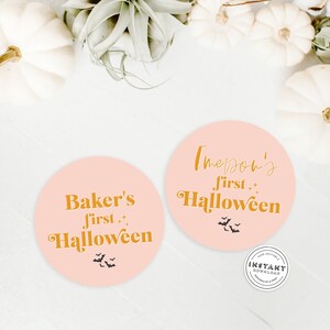 My First Halloween Sign Printable Halloween Decor Boho - Etsy