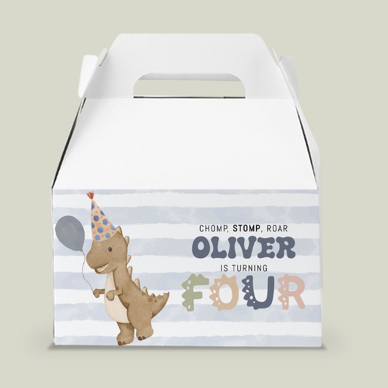 Dinosaur Theme Party Box - Etsy