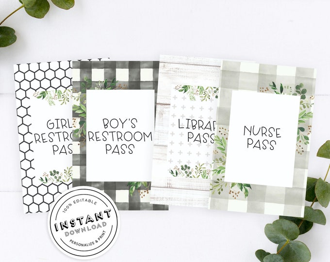 Farmhouse Classroom Bulletin Board Border | Printable Bulletin Board ...
