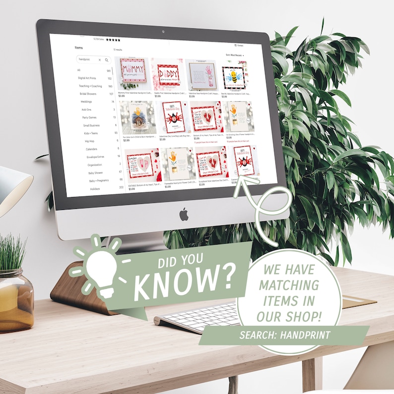 EDITABLE Happy Birthday 1 Cupcake Handprint Craft Birthday - Etsy