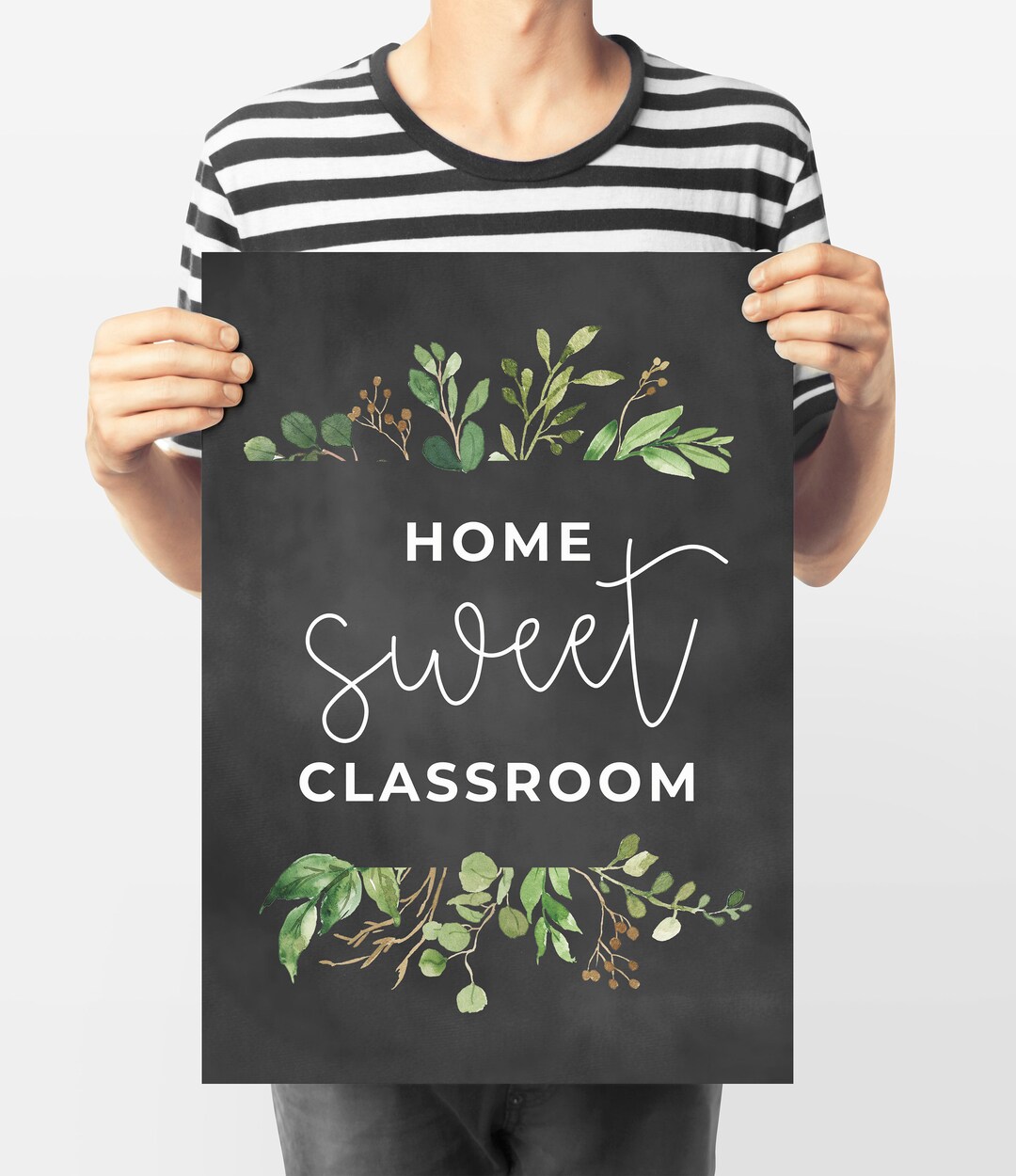 Classroom Teacher Posters| Eucalyptus Classroom Signs| Classroom Sweet ...