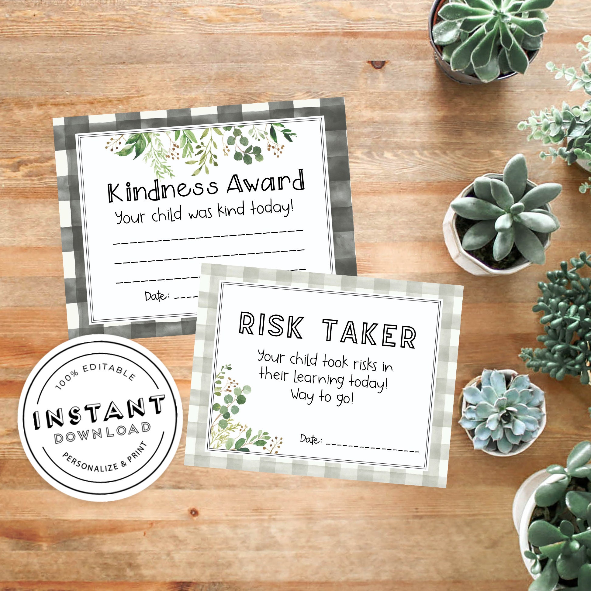 Farmhouse Positive Notes Home for Teachers Modern Farmhouse - Etsy