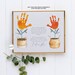 We're Growing Like Flowers Handprint Art Hand Print Craft for Kids ...