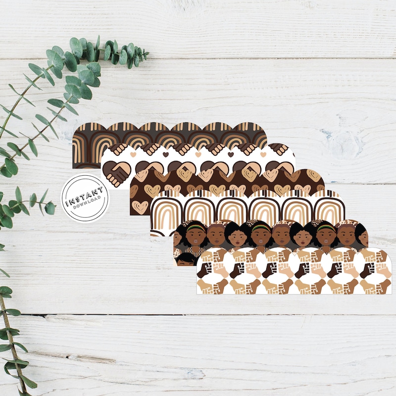Black History Month Bulletin Board Border - Etsy
