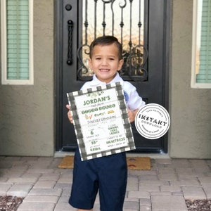 Farmhouse First Day of School Sign Printable | Download First Day ...