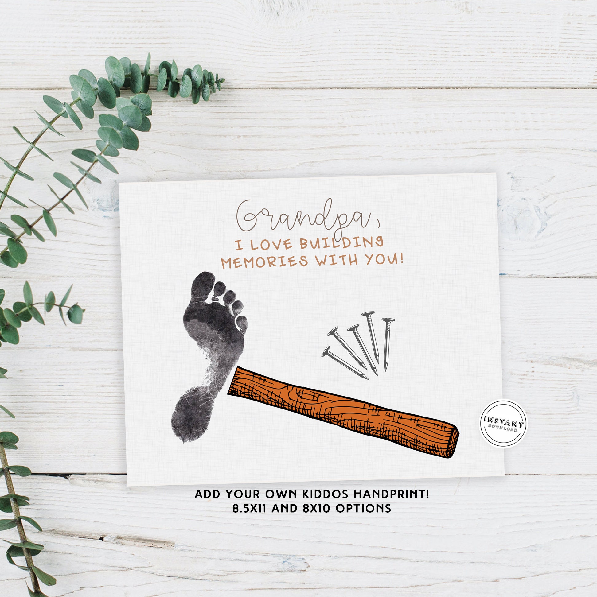 Grandpa I Love Building Memories With You Fathers Day Print - Etsy