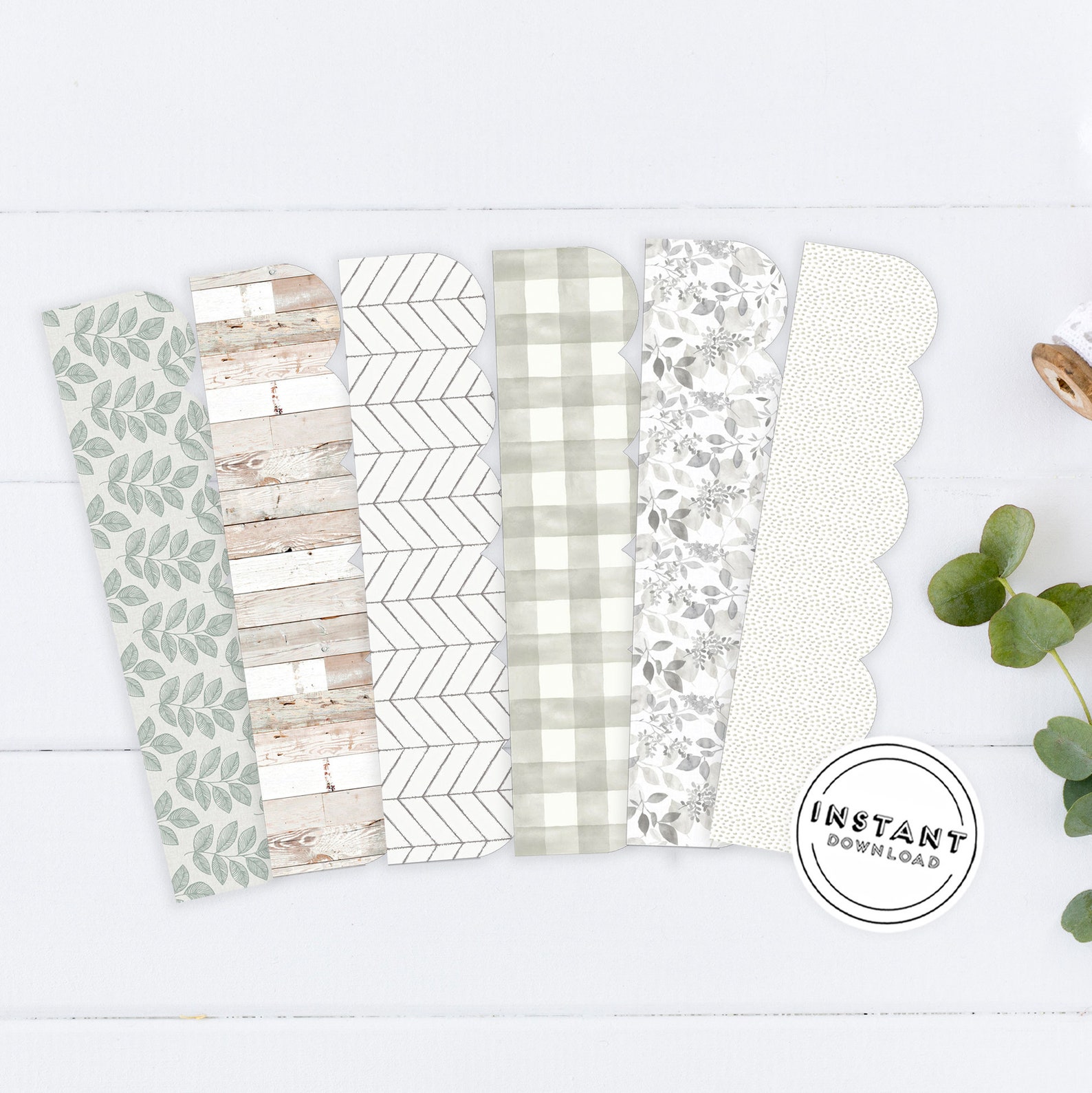 Border for Classroom Bulletin Board | Light Pink Farmhouse School ...