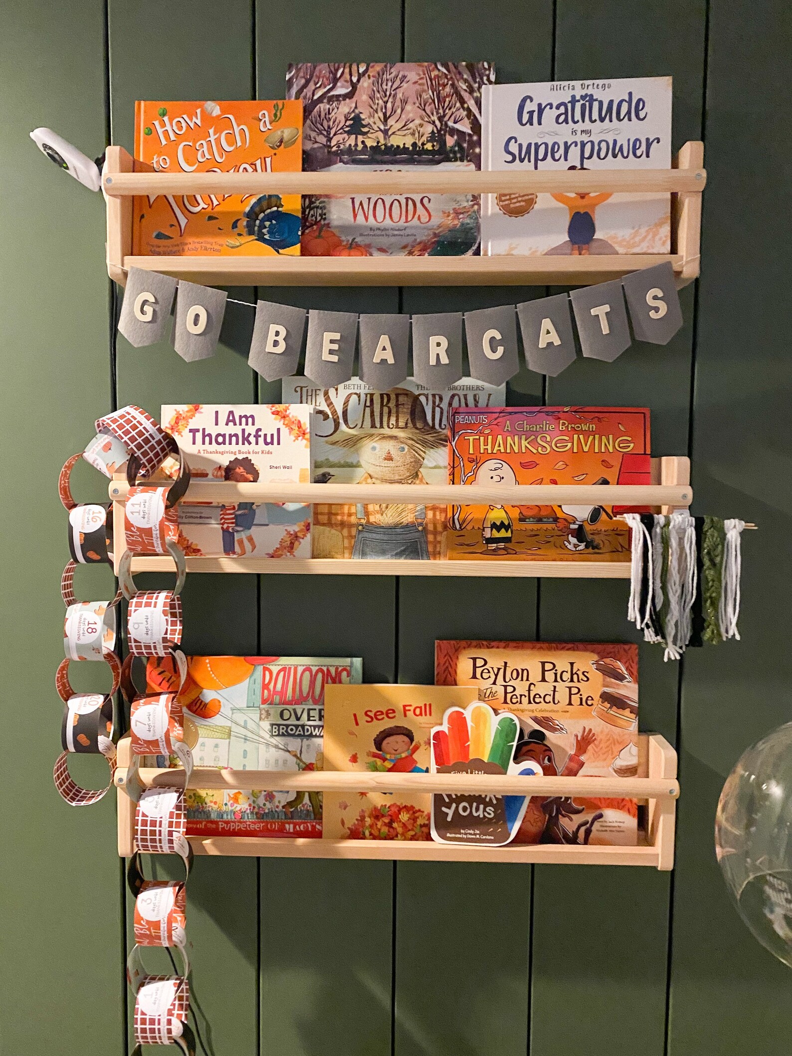 Thanksgiving Countdown Paper Chain Thanksgiving Advent - Etsy