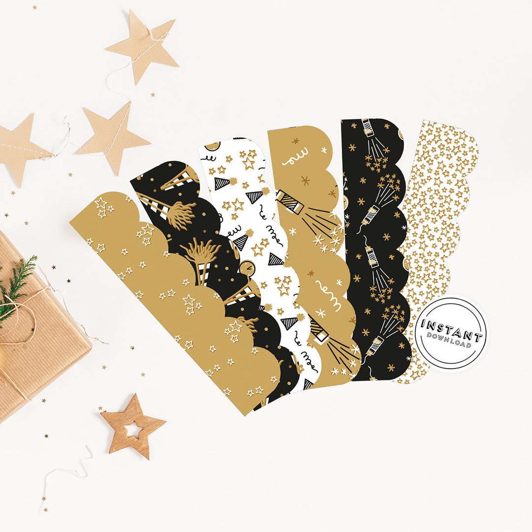 New Years Classroom Bulletin Board Border | Printable Bulletin Board ...