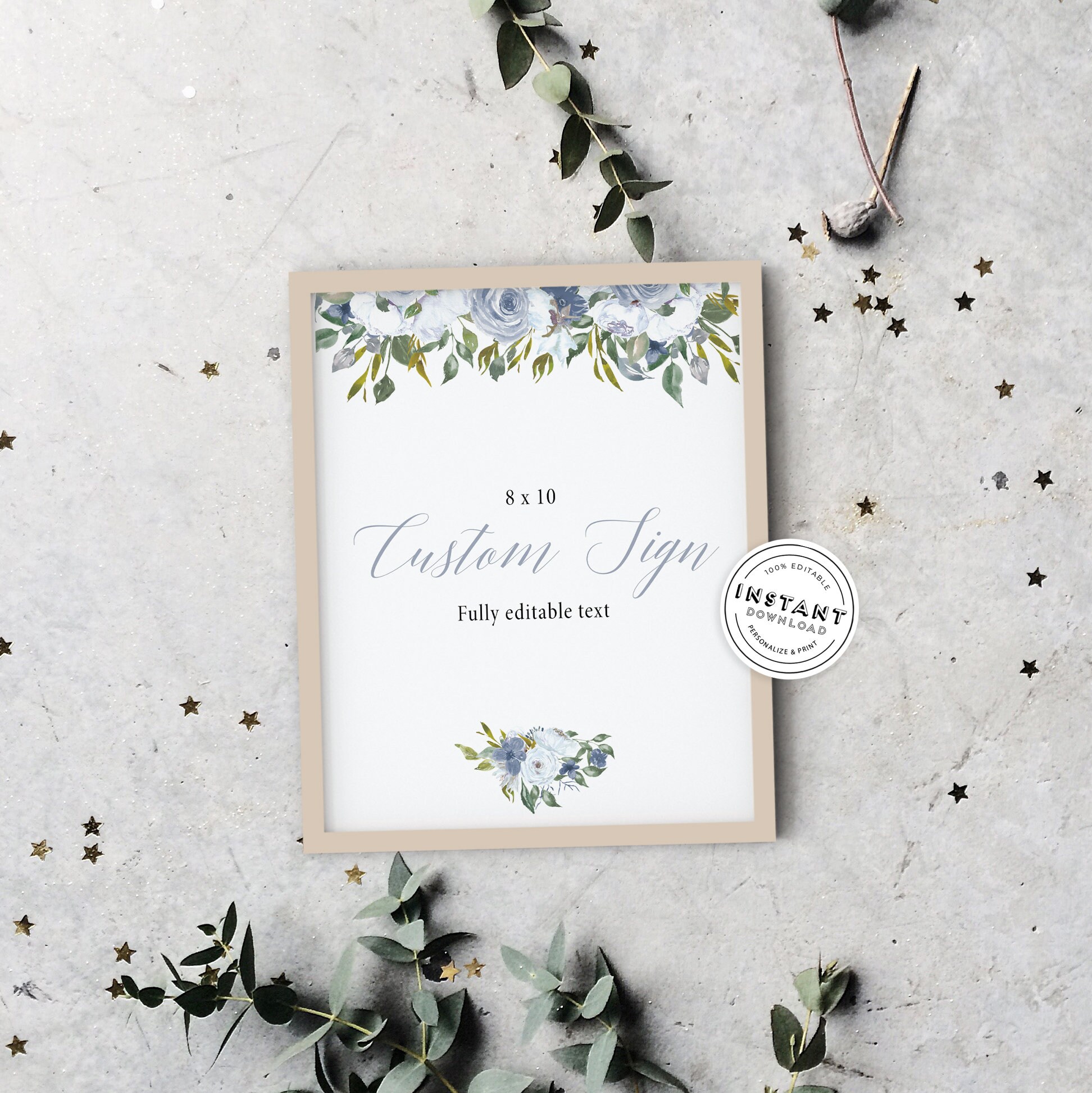 Paper & Party Supplies Paper Invitations & Announcements Editable in ...