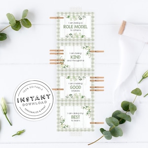 Farmhouse Behavior Clip Chart for Classroom or Home | Behavior Reward ...