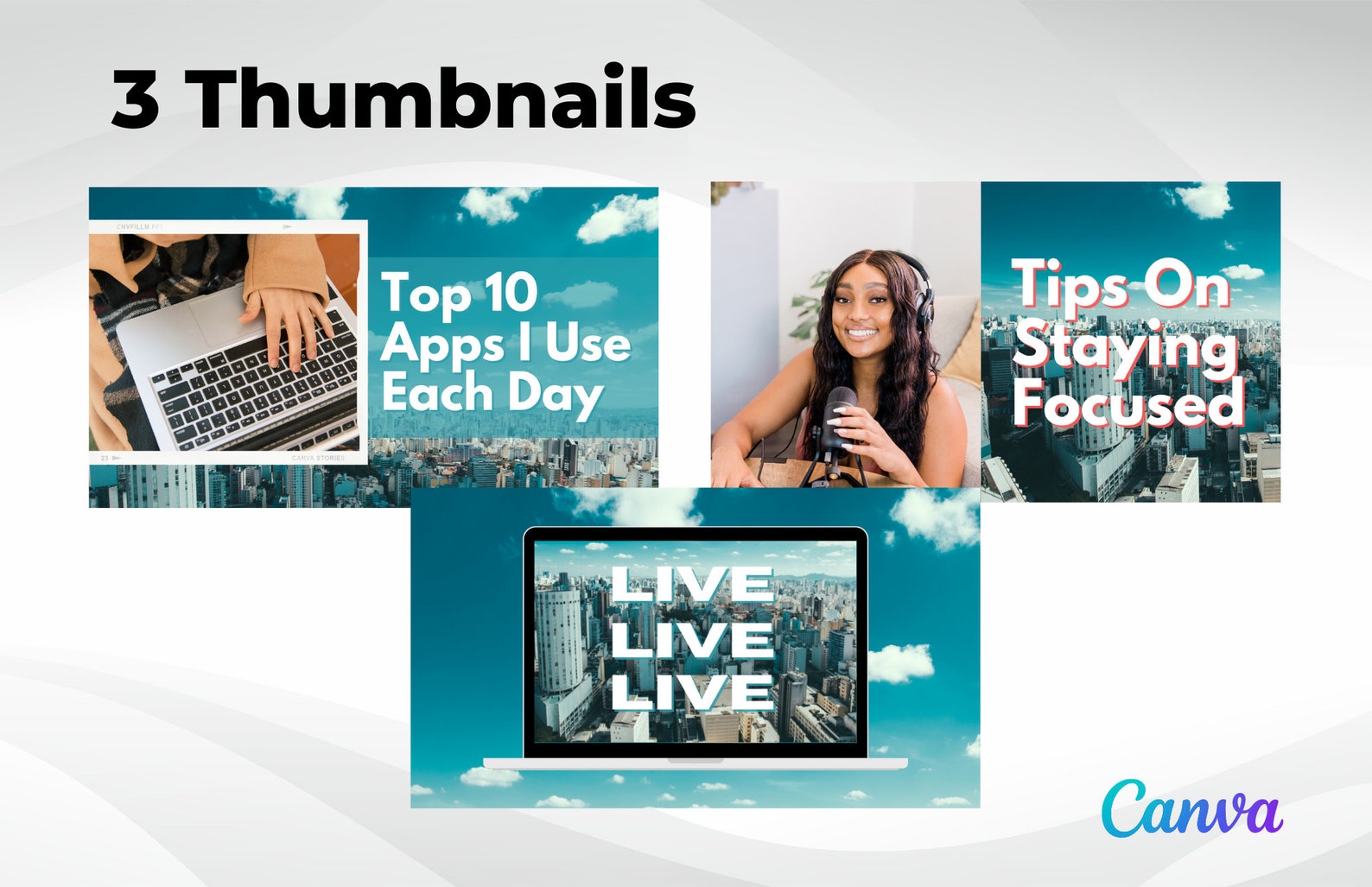 Youtube Thumbnail Template, Youtube Art, Youtube Banner, Intro, Outro ...