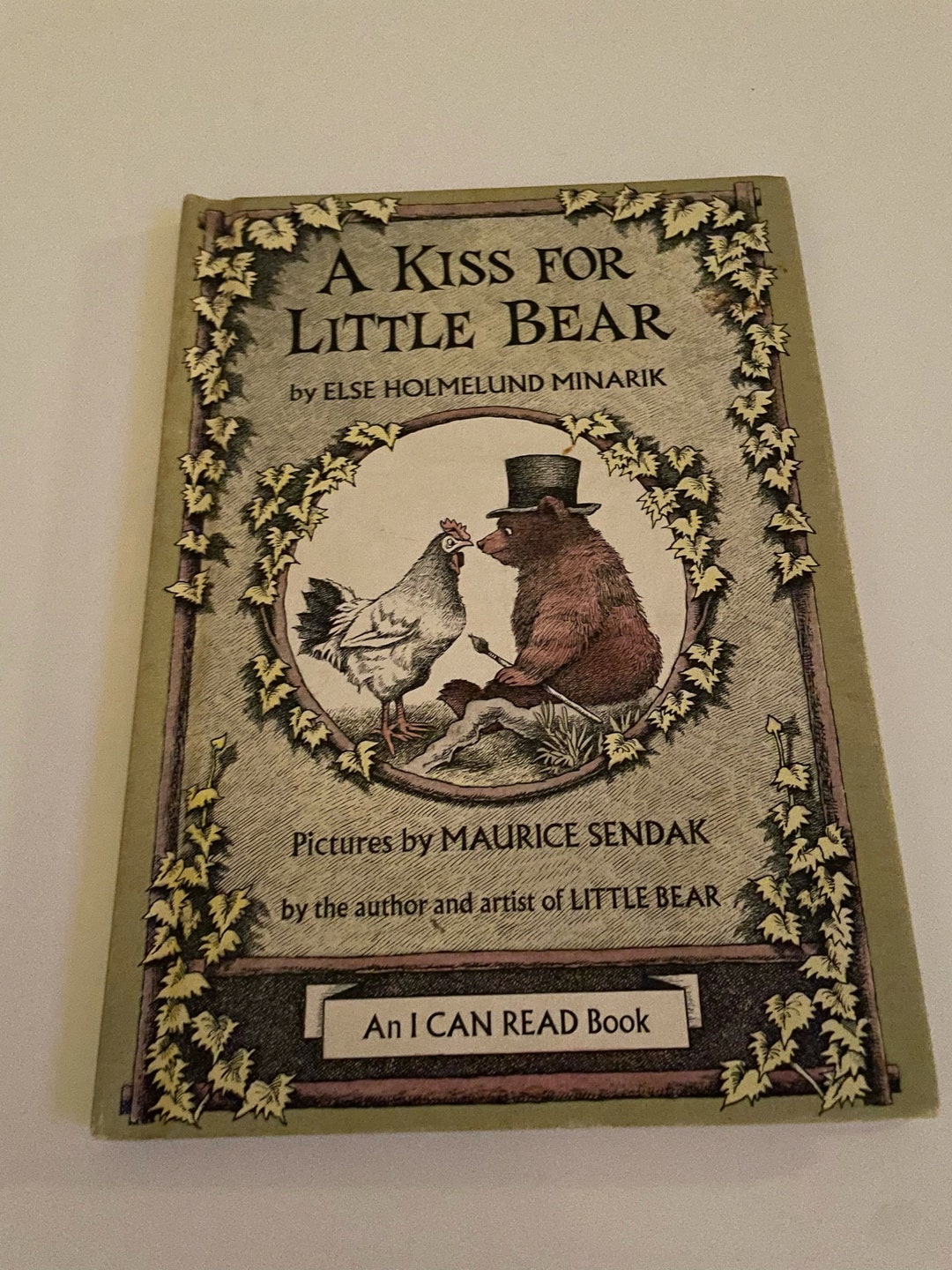 A Kiss for Little Bear-1968-by Elise Holmelund Minarik-vintage - Etsy