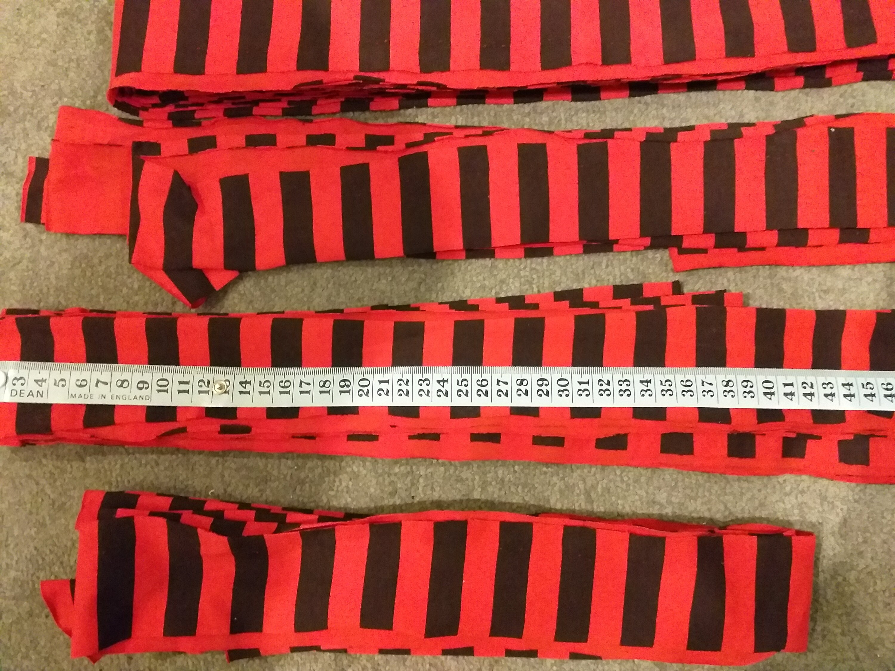 Fabric Ribbons for Rag Rug Making and Other Crafts - 1 Kilo Bundle ...