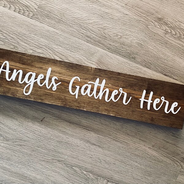 Gather Sign - Etsy