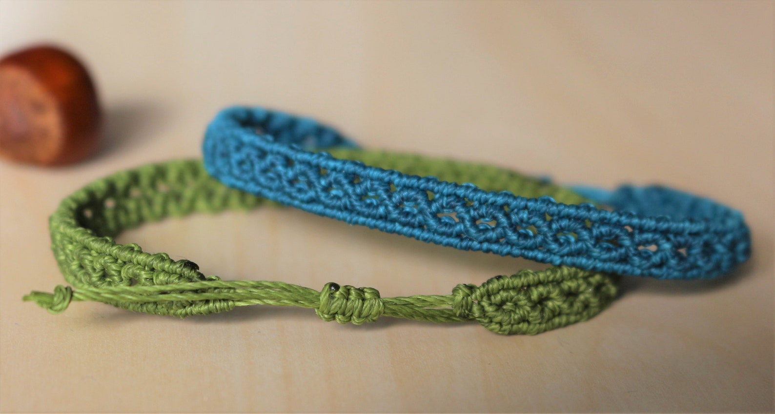 Men Bracelet in Macrame - Etsy