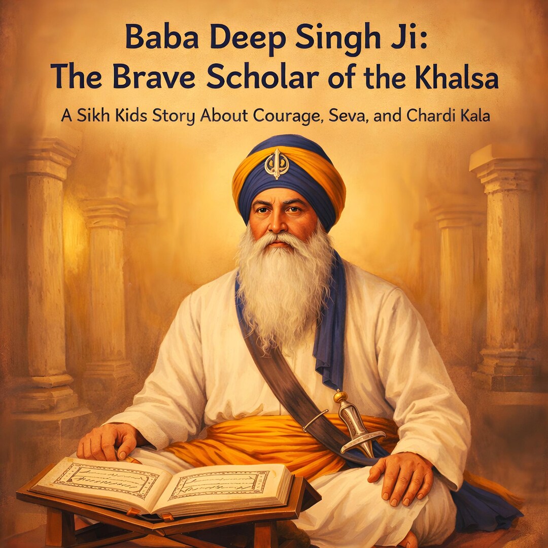 Baba Deep Singh Ji Story for Kids | Sikh History Printable Book ...