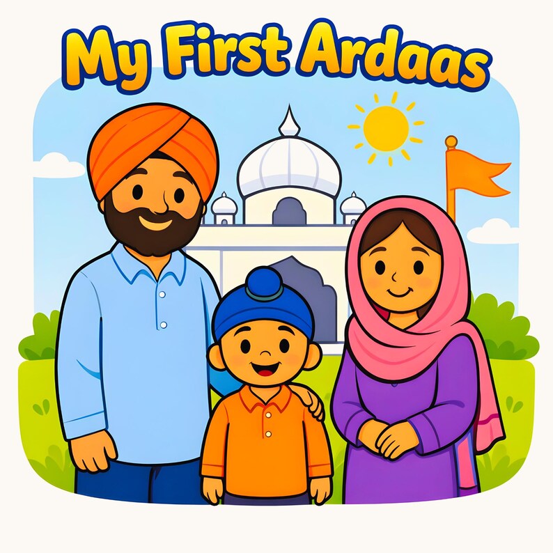 My First Ardaas Printable | Sikh Kids Social Story + Activities Pack ...