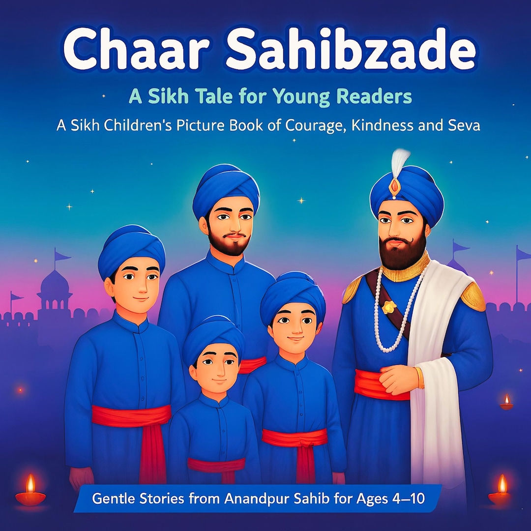 Chaar Sahibzade Sikh Storybook for Kids | Printable Sikh Children’s ...