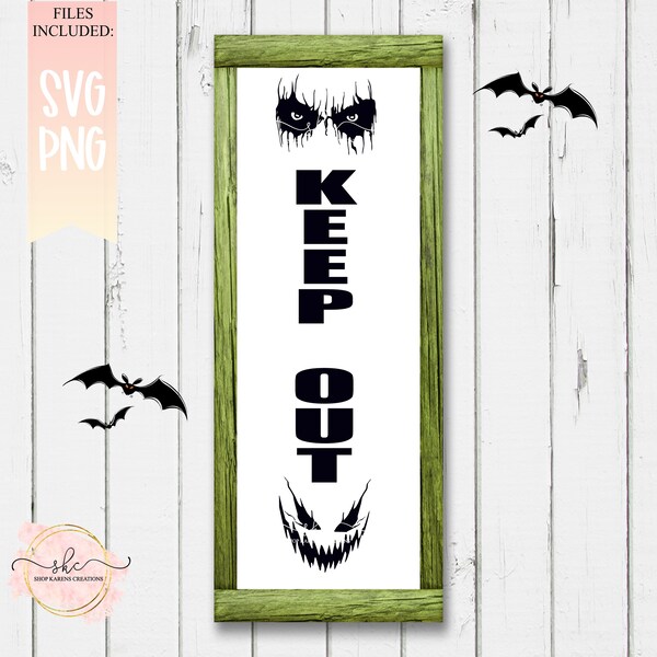 Halloween Porch Sign - Etsy
