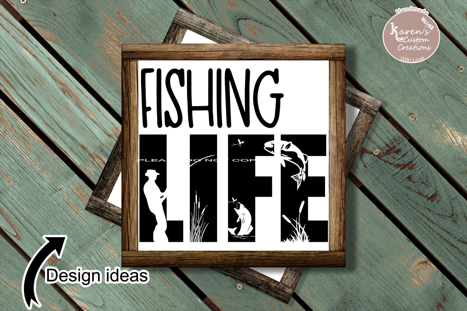 Fishing Life SVG Hunting and Fishing SVG Fishing Decals | Etsy Canada