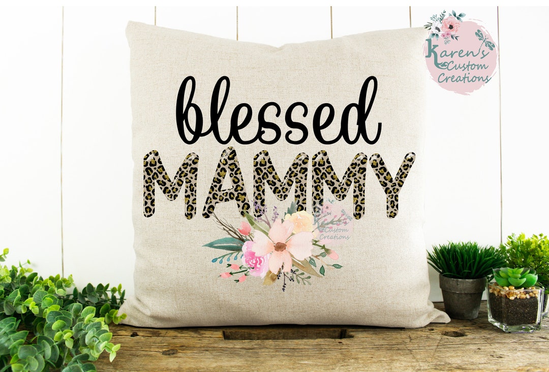 Blessed Mammy Leopard Print Blessed Mom Design Blessed Png - Etsy