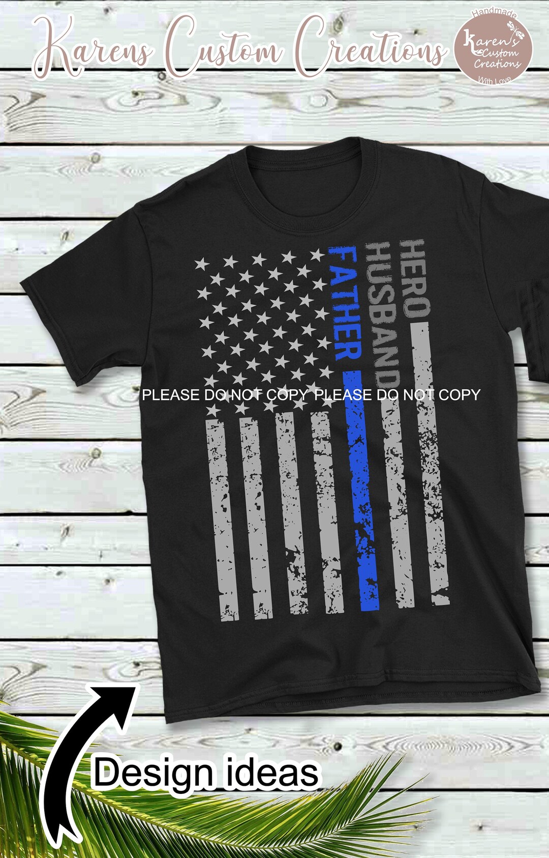 Hero, Husband, Father USA Distressed Flag Svg, Dad Svg, Distressed Dad ...