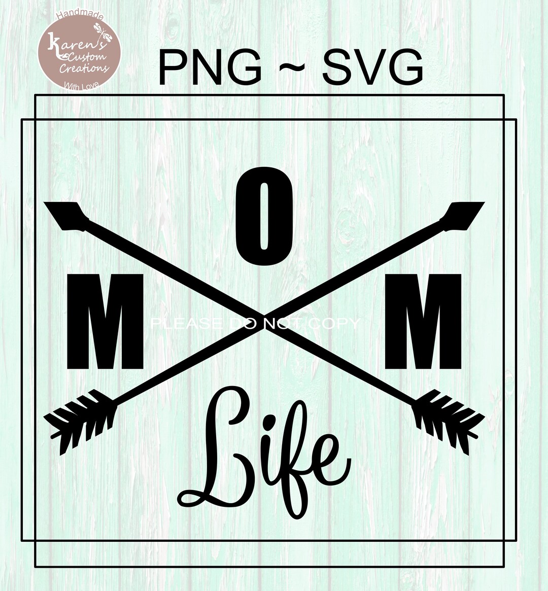 Mom Life Svg Mom Life With Arrows Svg Mom Svg Files Mom - Etsy
