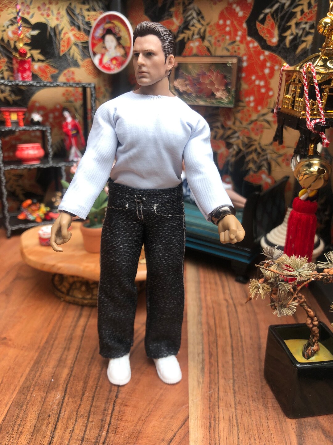 1/12 TMO2A Tbleague Mens Outfit. Fitted, Slipon. Includes Grey Detailed ...