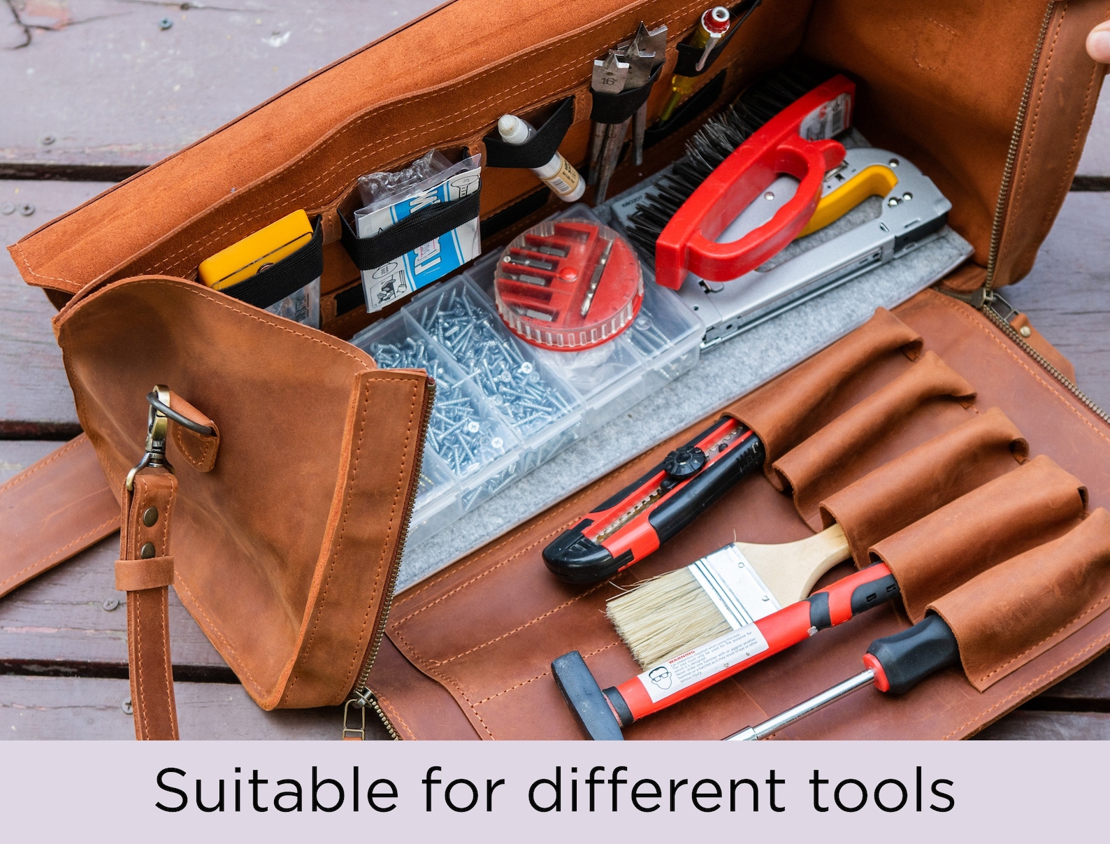Wrench Organizer,leather Tools Bag,trunk Organizer,tools Storage,garage ...
