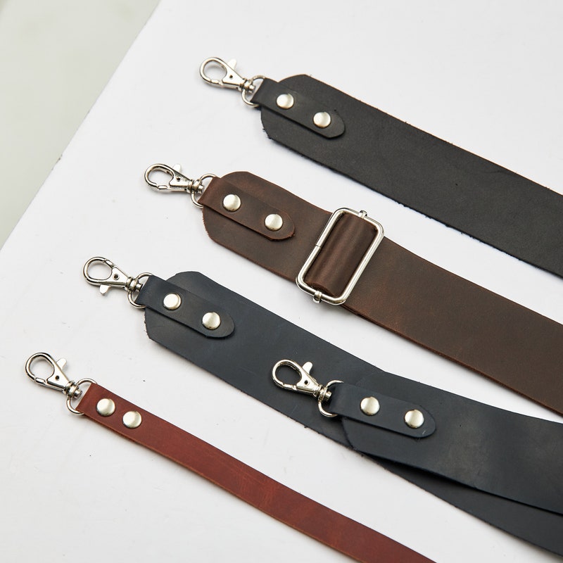 Leather Shoulder Bag Straps - Etsy