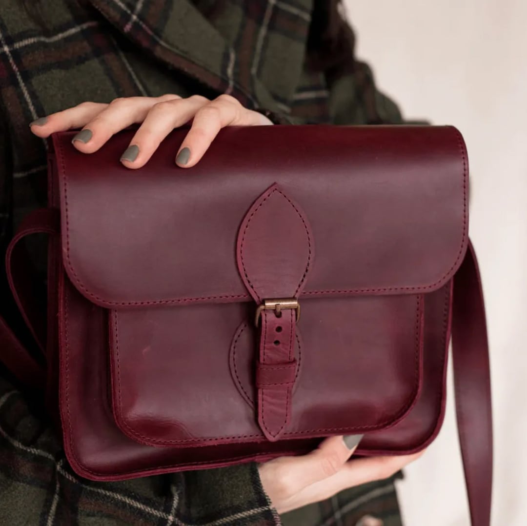 Leather Satchel Bag for Women, Leather Crossbody Bag Small, Leather ...