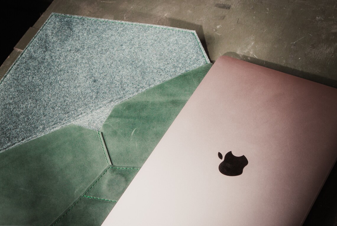 Leather Macbook Sleeveleather Laptop Caselaptop | Etsy