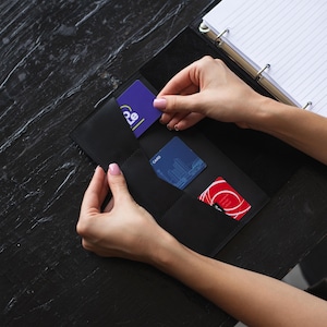 3 Ring Binder,refillable Binder Journal,leather Notebook Refillable ...