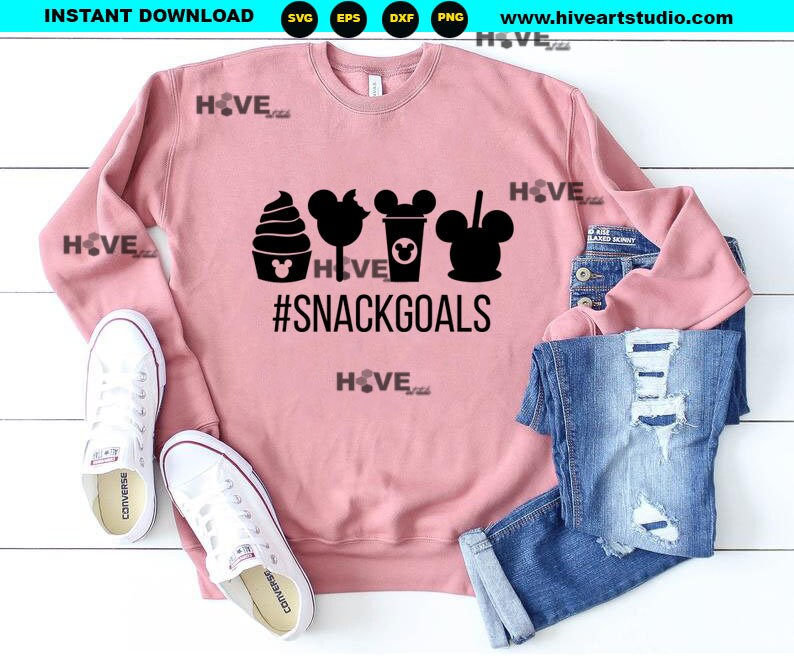 Disney Snack Goals SVG, Disney Svg, Snack Goals Svg and Png File ...