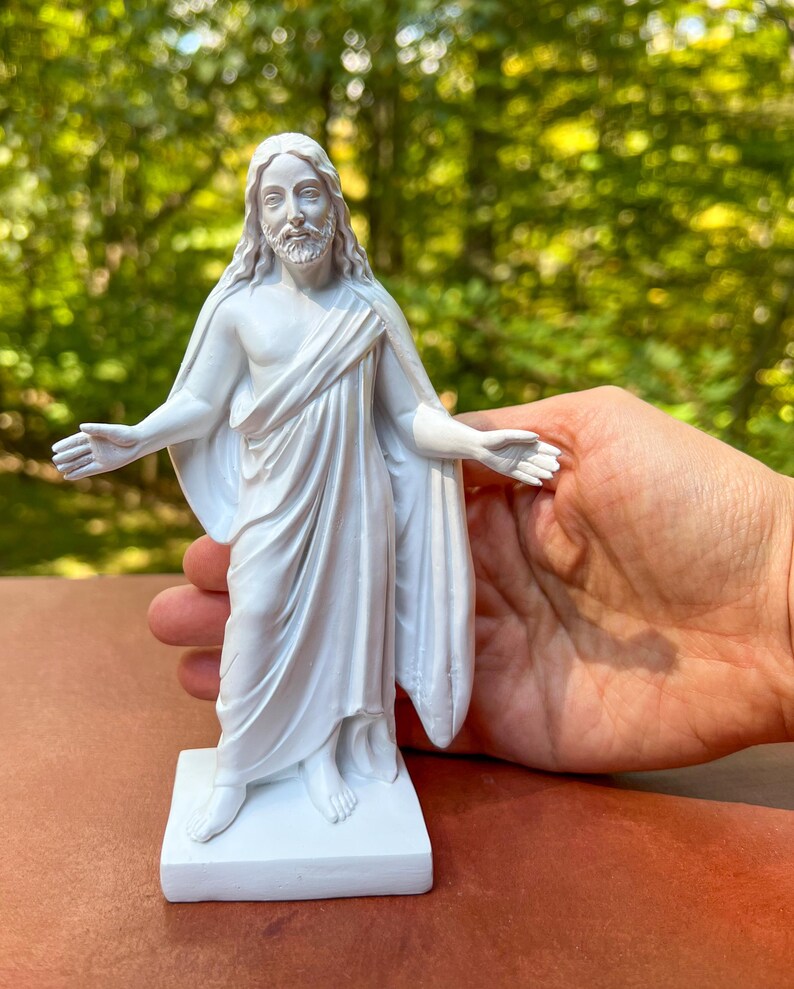 Jesus Christ Resin Statue | Religious Christian Home Decoration Gift ...