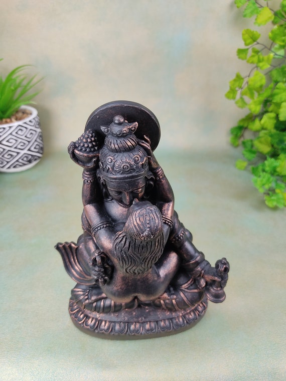 Art Objects Sculpture Tantric Union Shiva Shakti India Holy Ganges Clay ...