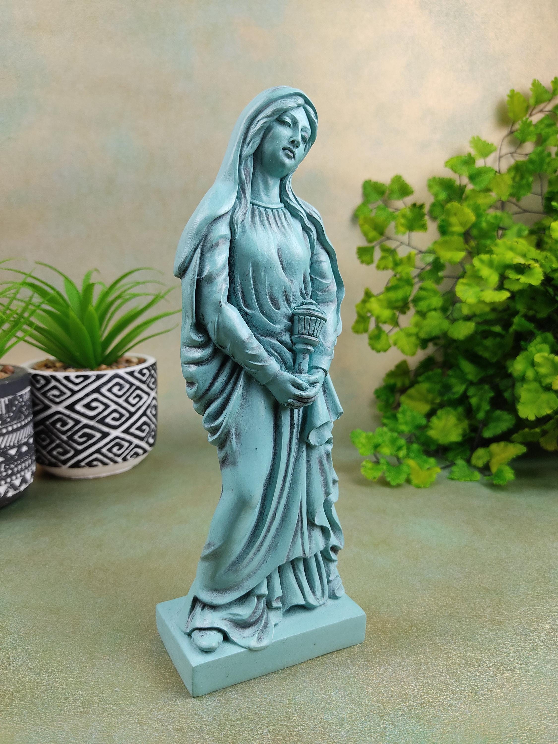 St. Mary Magdalene Gnostic Statue Handmade Natural Gypsumstone - 8.75 ...