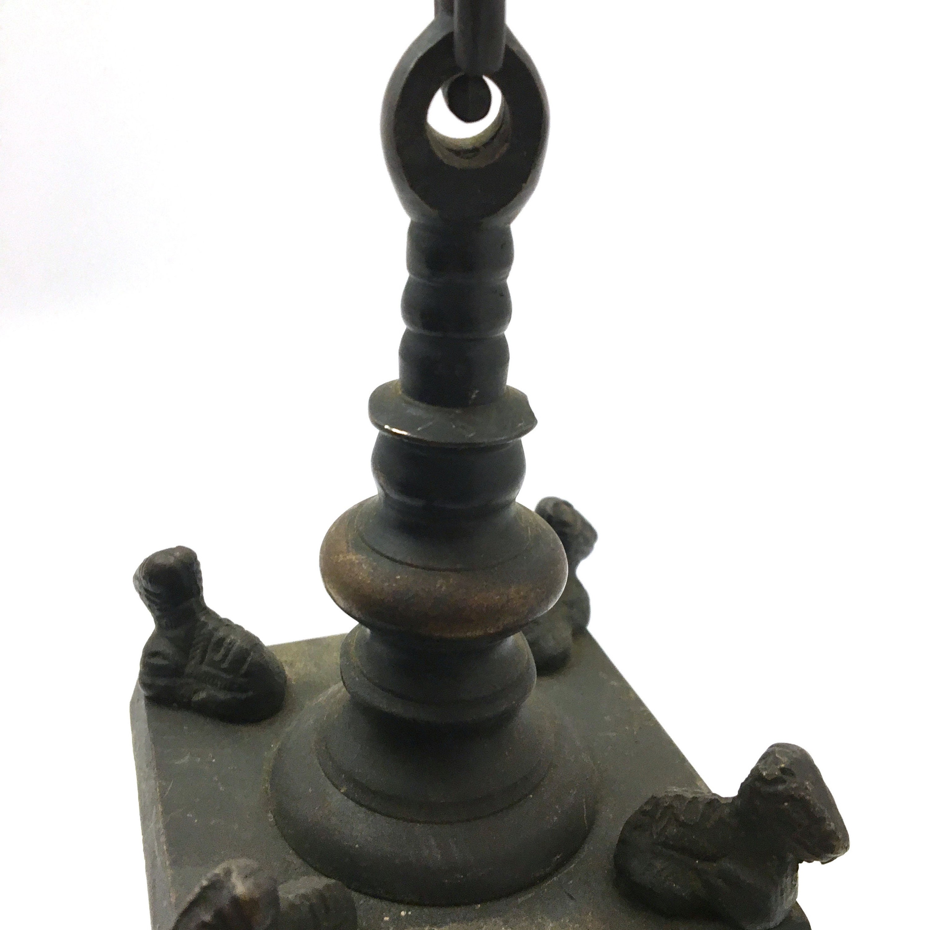 Vintage Brass 5-hanging Bells Decor for Home and Temple | Etsy