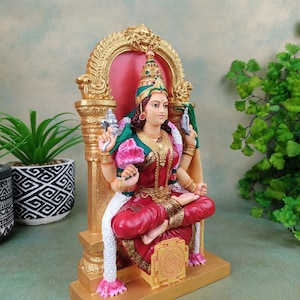 9.25 Goddess Lalitha Devi Statue Tripura Sundari Lalita - Etsy UK