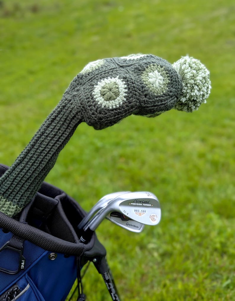 Crochet Pattern: Granny on the Green Golf Club Covers | Digital PDF ...