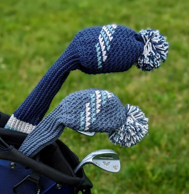 Crochet Pattern: Escalier Eagle Golf Club Covers | Digital PDF Download ...
